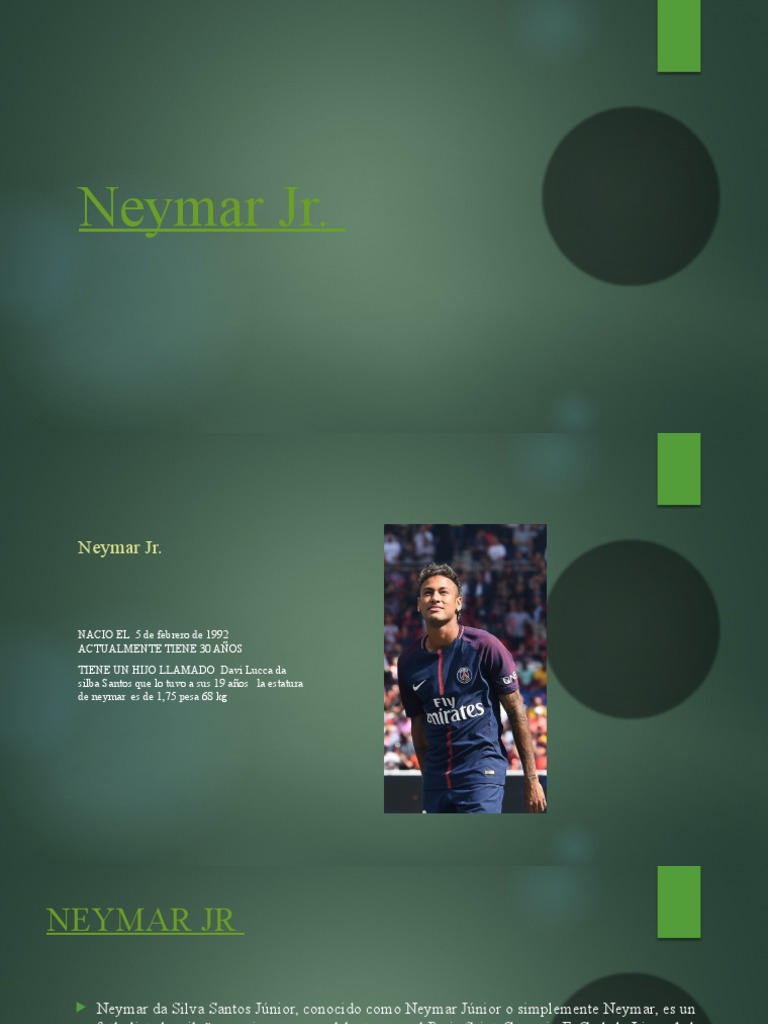 Neymar Jr. Presentacion | PDF