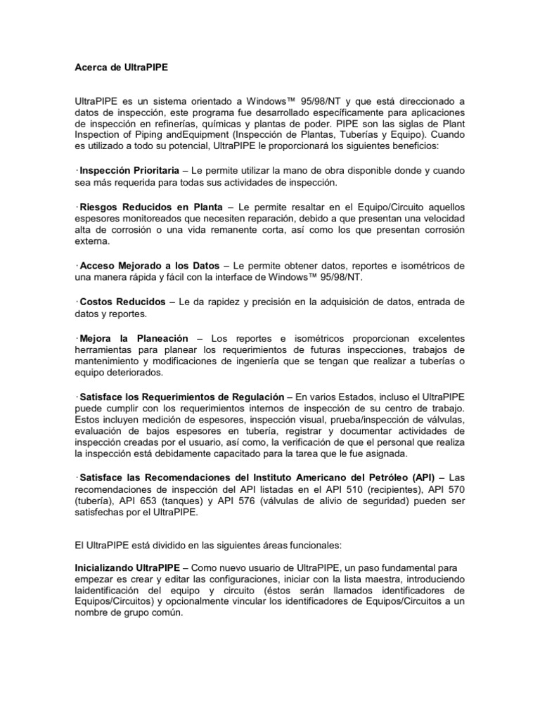 Acerca de UltraPIPE | PDF | Hogar, jardinería y bricolaje