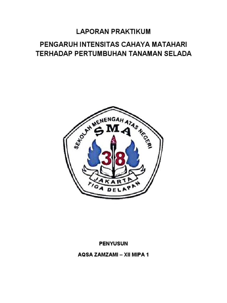 Pengaruh Intensitas Cahaya Matahari Terhadap Pertumbuhan Tanaman Selada ... Pengaruh Intensitas Cahaya Matahari Terhadap Pertumbuhan Tanaman Selada ...