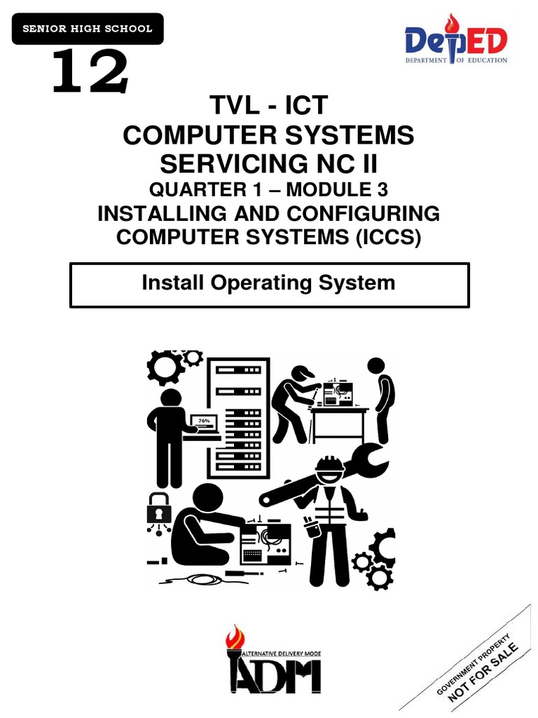 TVL Ict CSS 12 Coc1 Q1 M1 Lo3 W5&W6 | PDF | Microsoft Windows | Windows 7