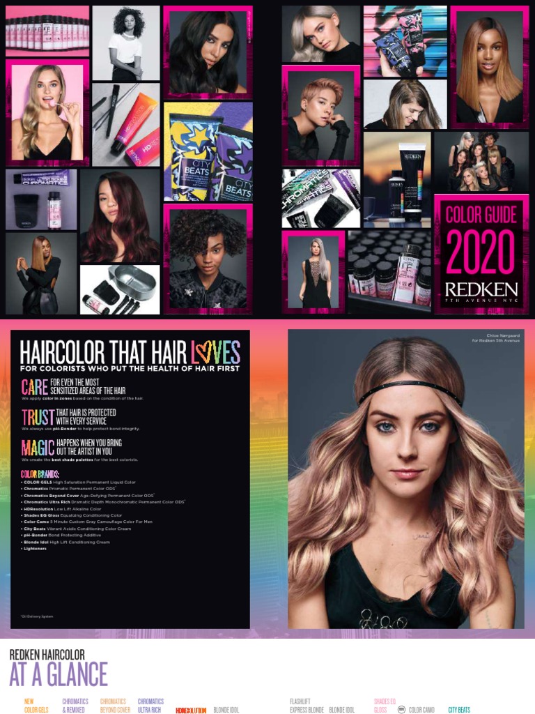 REDKEN TECH GUIDE V5 Compressed Compressed | PDF | Color | Red