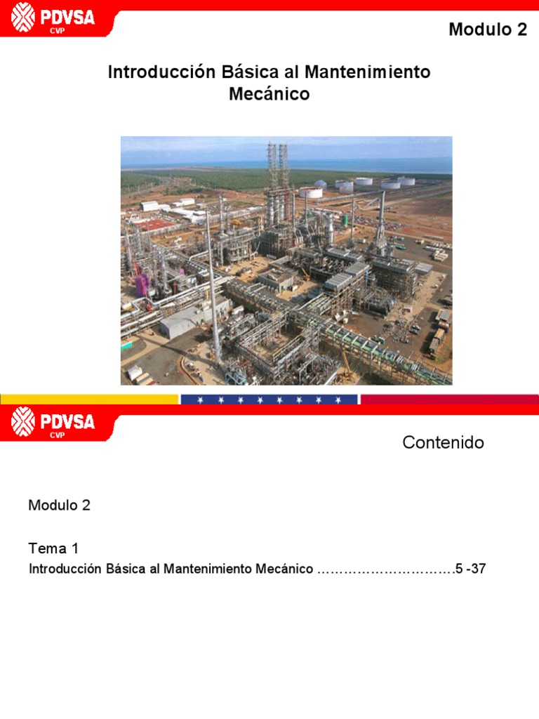 Modulos 2 Introduccion Basica de Equipos Rotativo | PDF