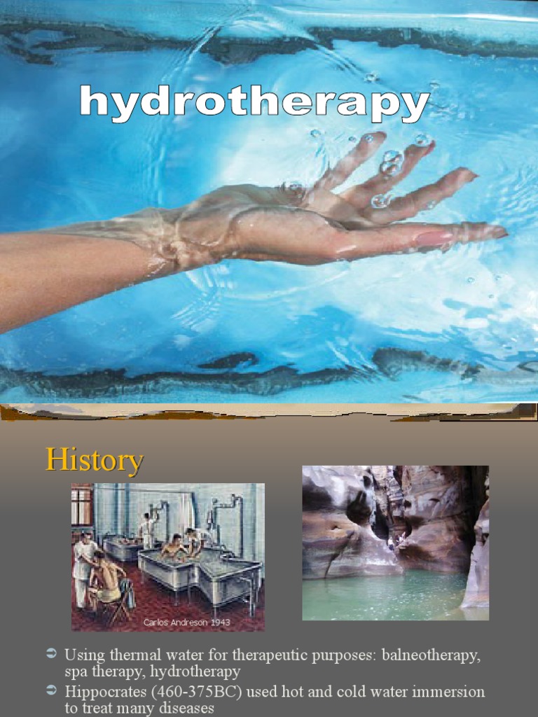 Lecture, 4 Hydrotherapy, Def., Physical Prop.,of Water, 1 | PDF | Buoyancy | Density