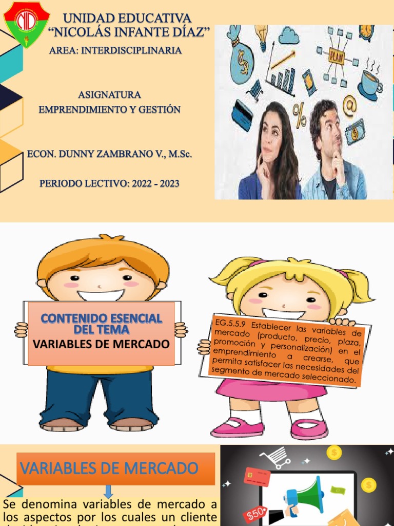 Variables Del Mercado | PDF | Marketing | Producto (Negocio)