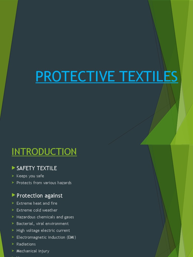 Protective Technical Textiles | PDF | Textiles | Clothing