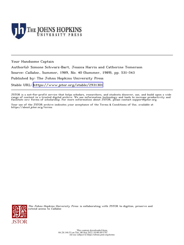 Your Handsome Captain | PDF