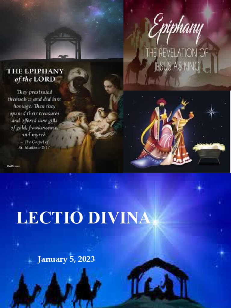 Epiphany of The Lord | PDF | Biblical Magi | Jesus