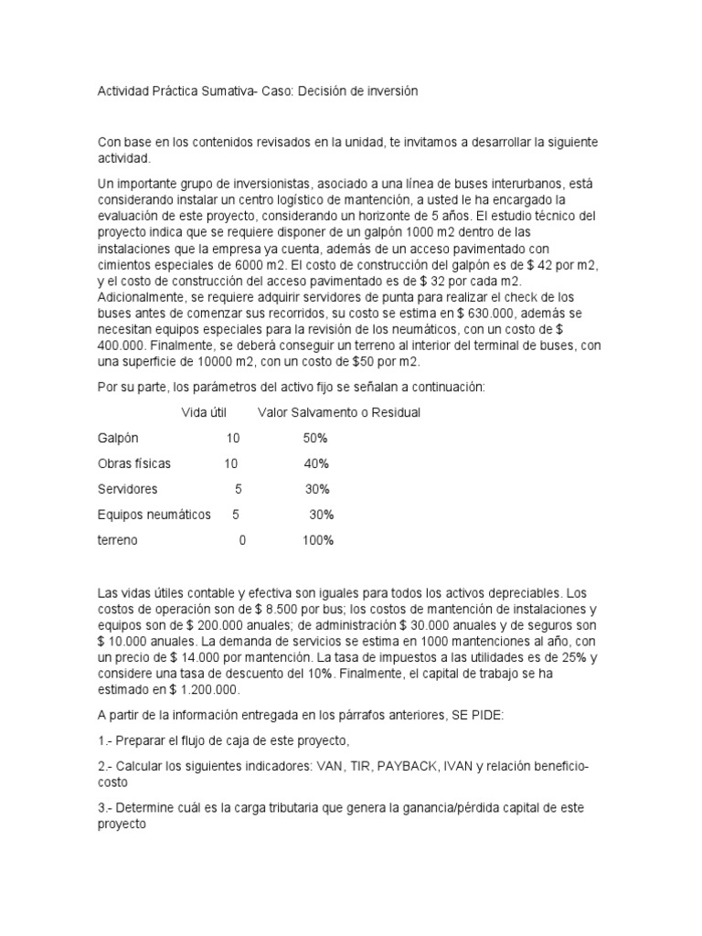 N1-U1-Actividad Practica Sumativa Semana 2. | PDF | Economias