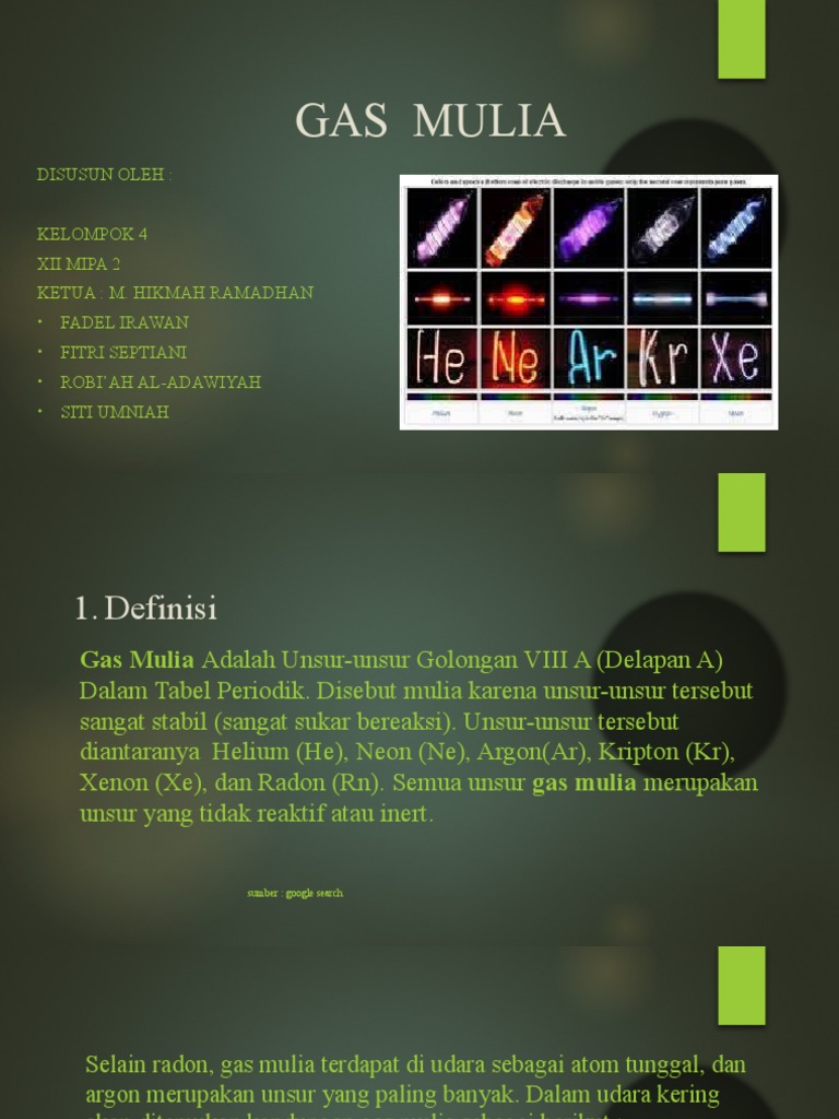 Kimia Gas Mulia | PDF