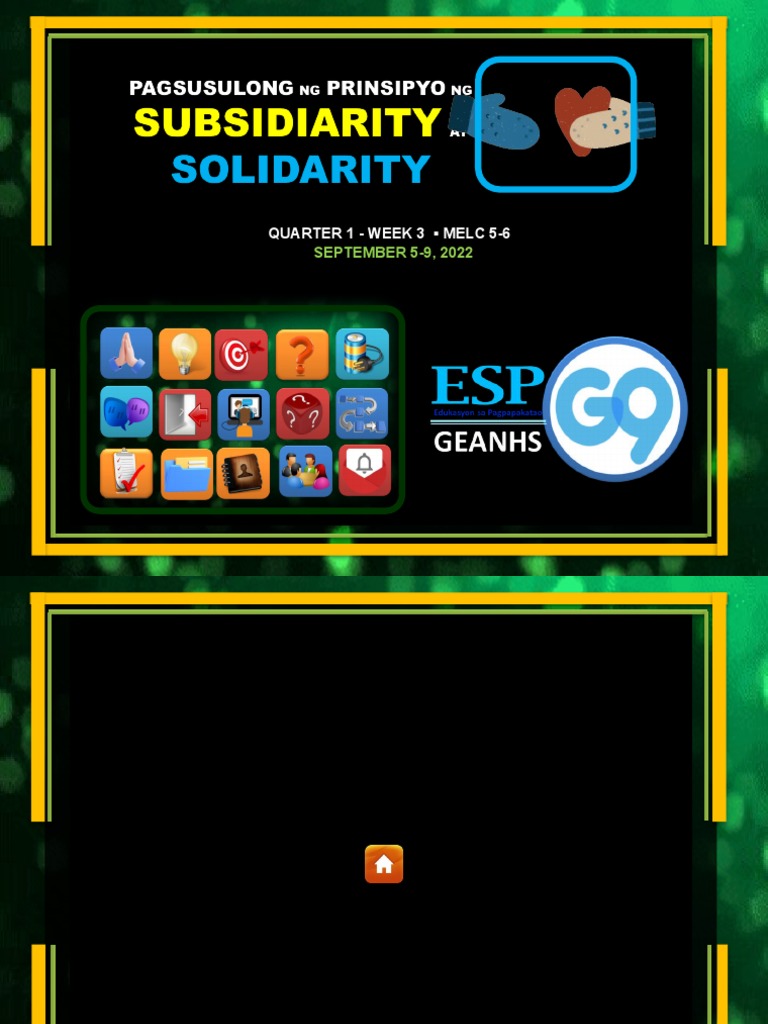 Esp G9 Q1 W3 Melc05-06 Lachica Sy 2022-2023 | PDF