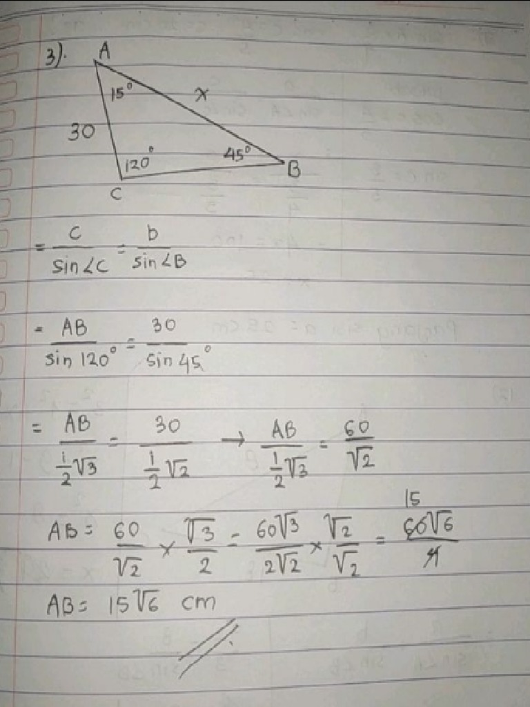 Lat 1 Trigo Xa3-35 | PDF