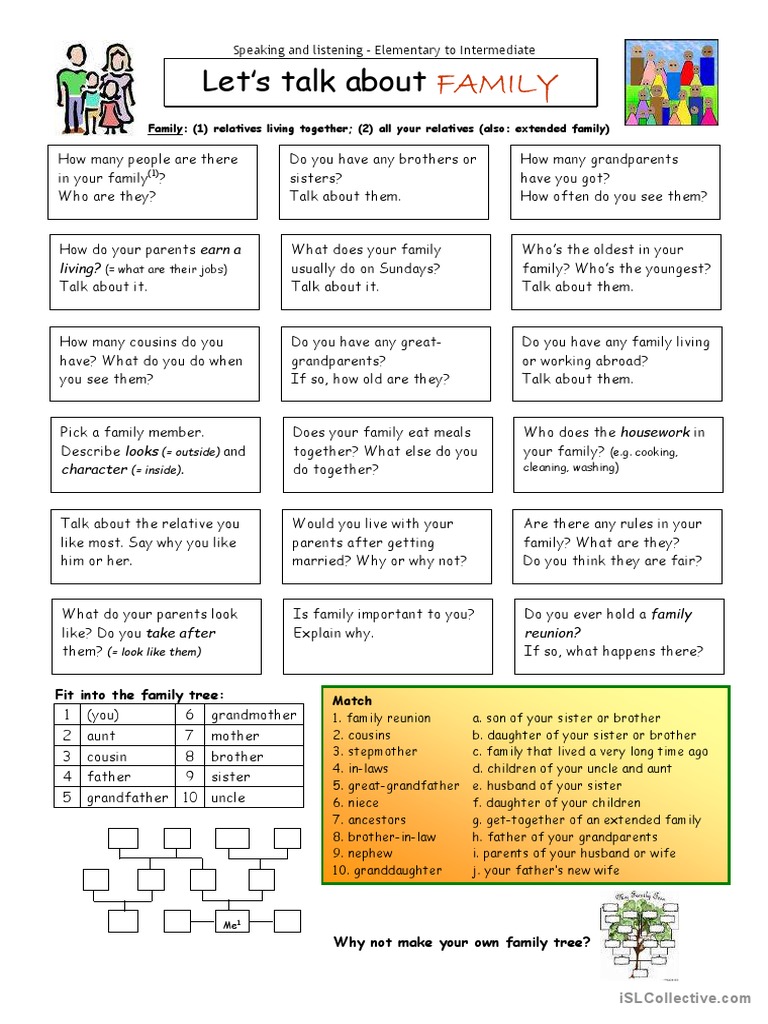 Let's Talk About Family | PDF | Interpersonal Relationships | Social ...