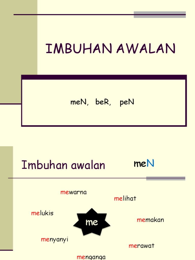 Imbuhan | PDF