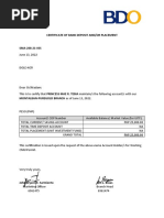 Bpi Bank Statement | PDF | Debit Card | Banks