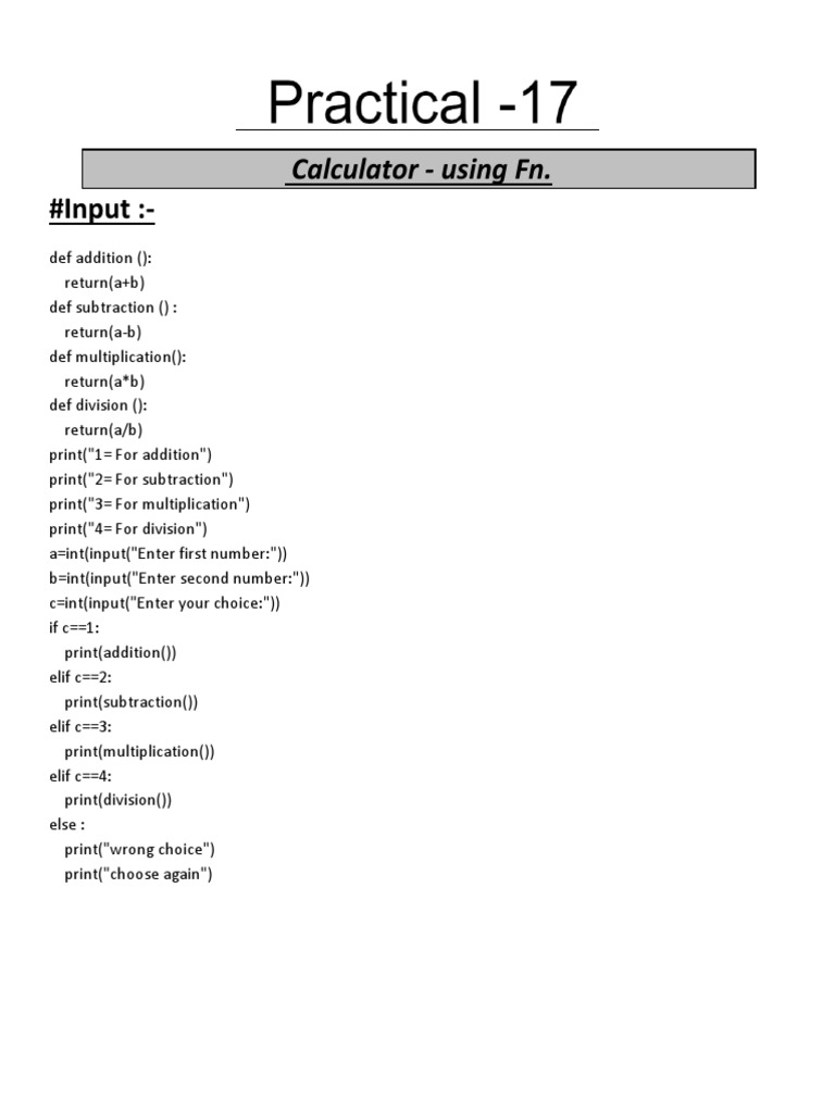 Computer Science Practical File Term 2 Pdf Pdf Computer Science Algorithms