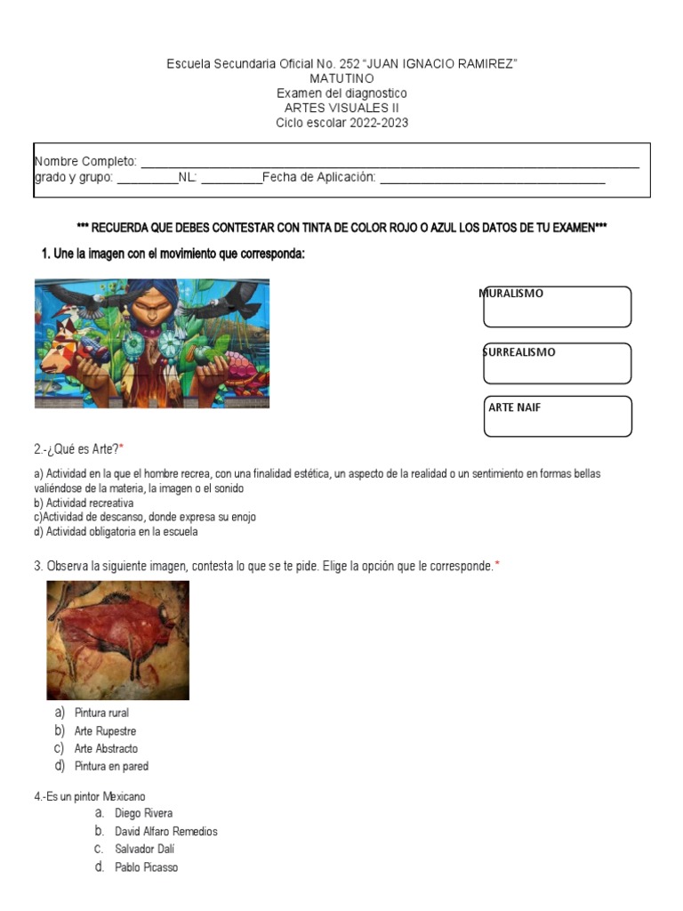 Artes Visuales 3 | PDF | Color | Composición (artes visuales)