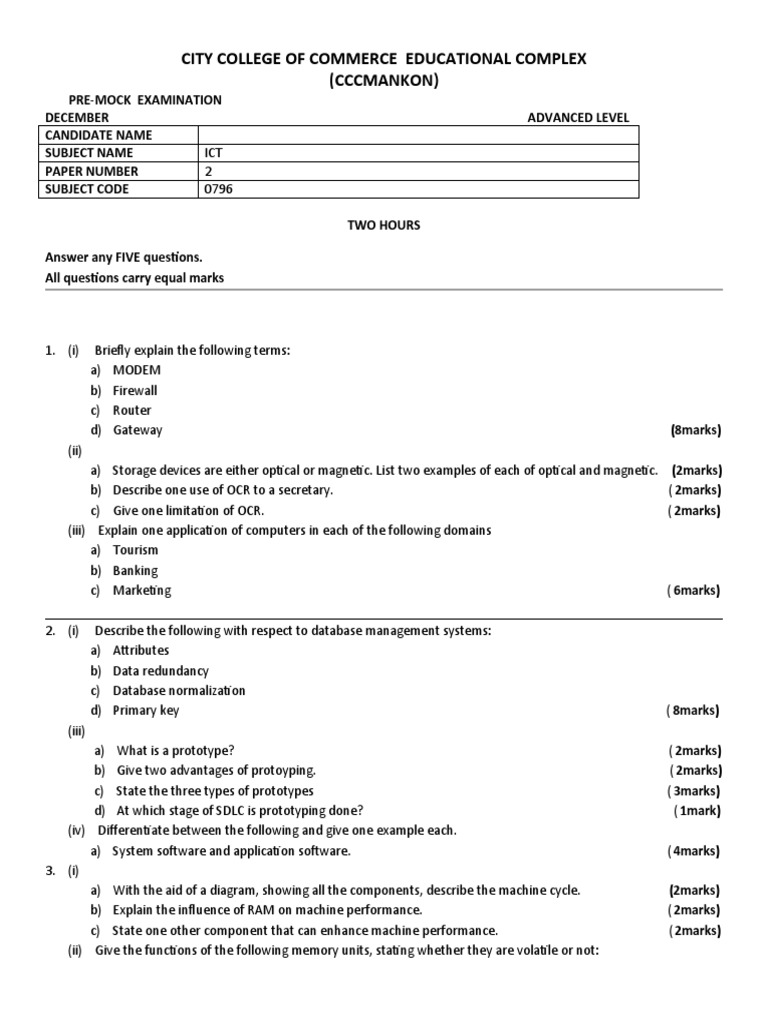 Ict Al | Download Free PDF | Computer Data Storage | Computing