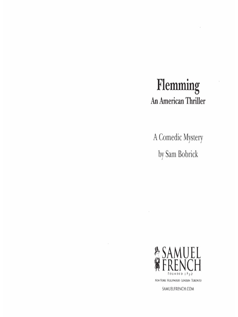 Flemming, An American Thriller - Sam Bobrick | PDF