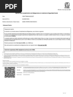 Escrito Libre IMSS para La Renovacion Del Certificado Digital | PDF