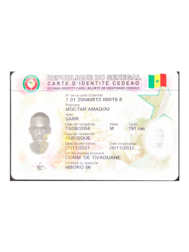 Republique Du Senegal | PDF