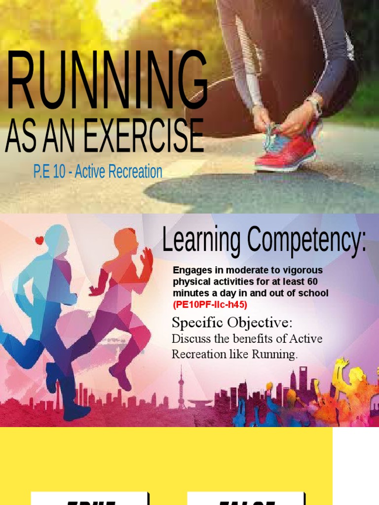 Benefits of Running in Active Recreation | PDF | Physical Fitness ...