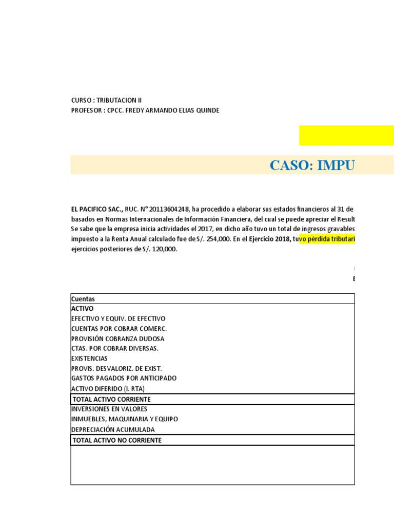 Examen Final Tribu | PDF | Impuesto sobre la renta | Impuestos
