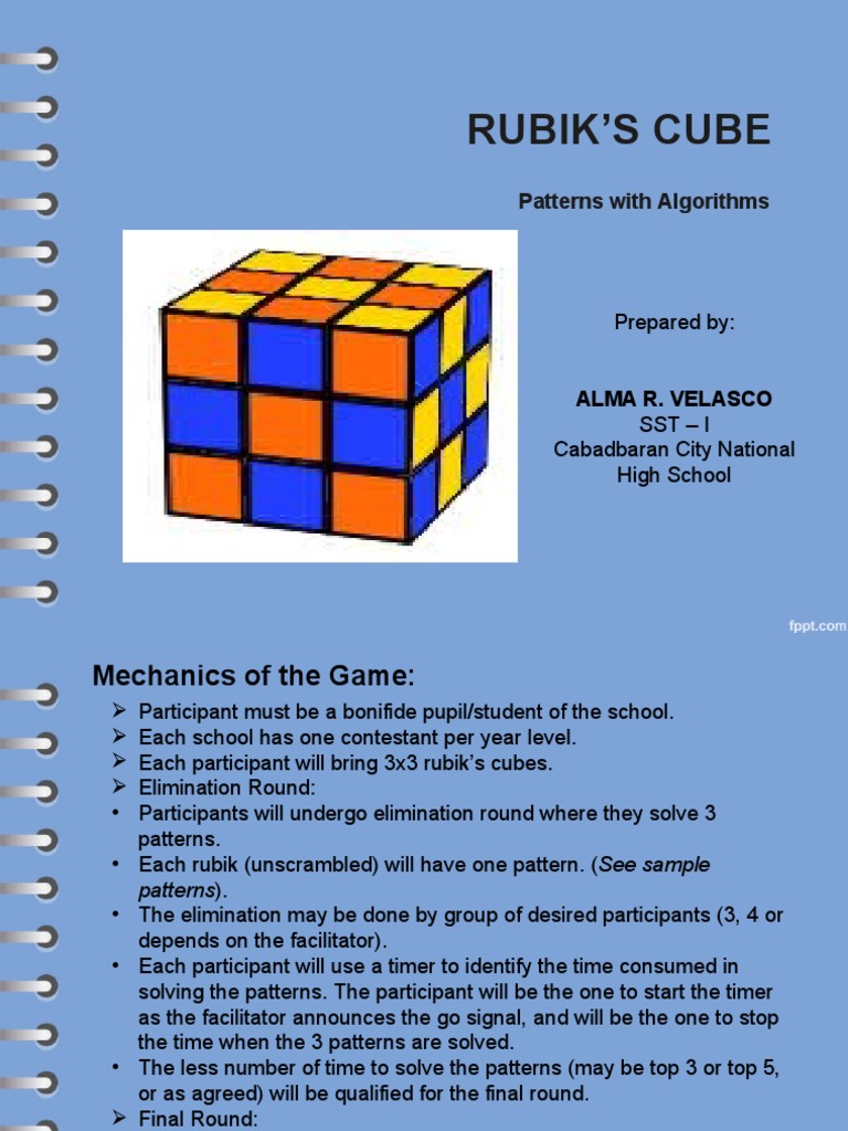 Rubiks Cube Mechanics | PDF | Recreational Mathematics | Logic Puzzles