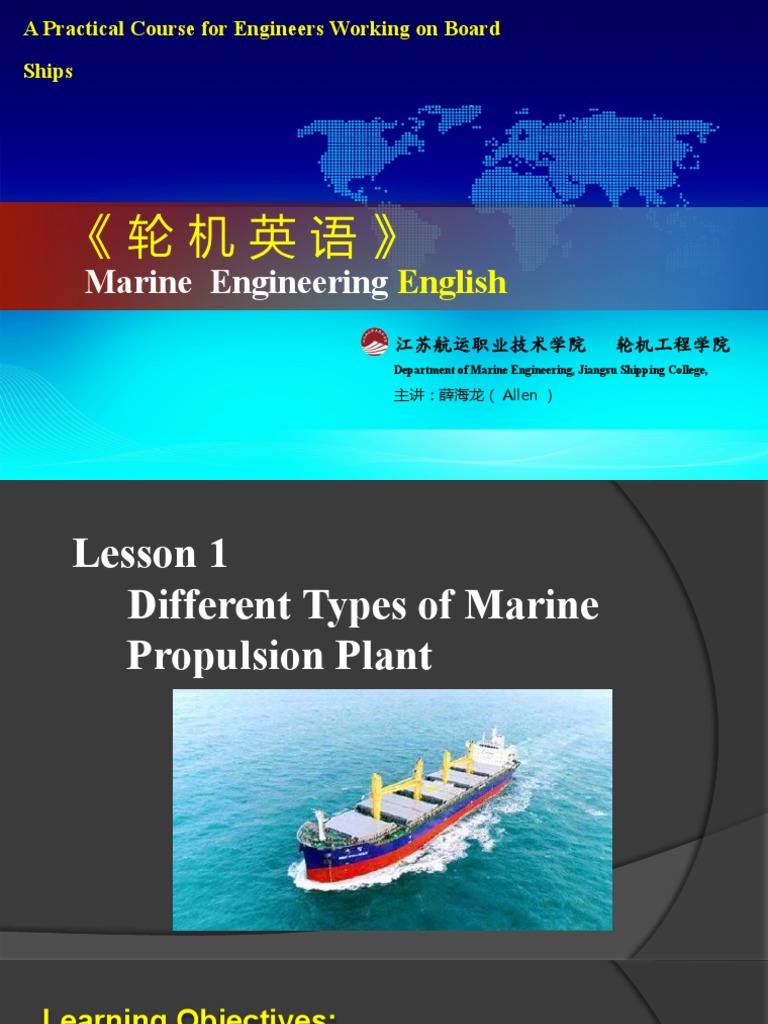 Types of Marine Propulsion Systems | PDF | Marine Propulsion | Engines