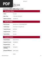 Interbank GIRO Transfer Guide | PDF | Financial Services | Money