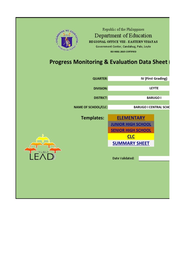 Barugo 1 Promeds IV Quarter (1st Grading) | PDF | Body Mass Index | Health Sciences