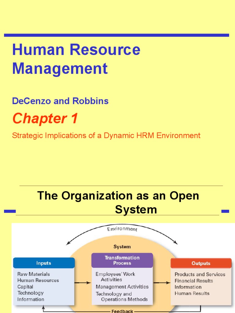 ch01 HRM 2022 | PDF | Human Resource Management | Employment