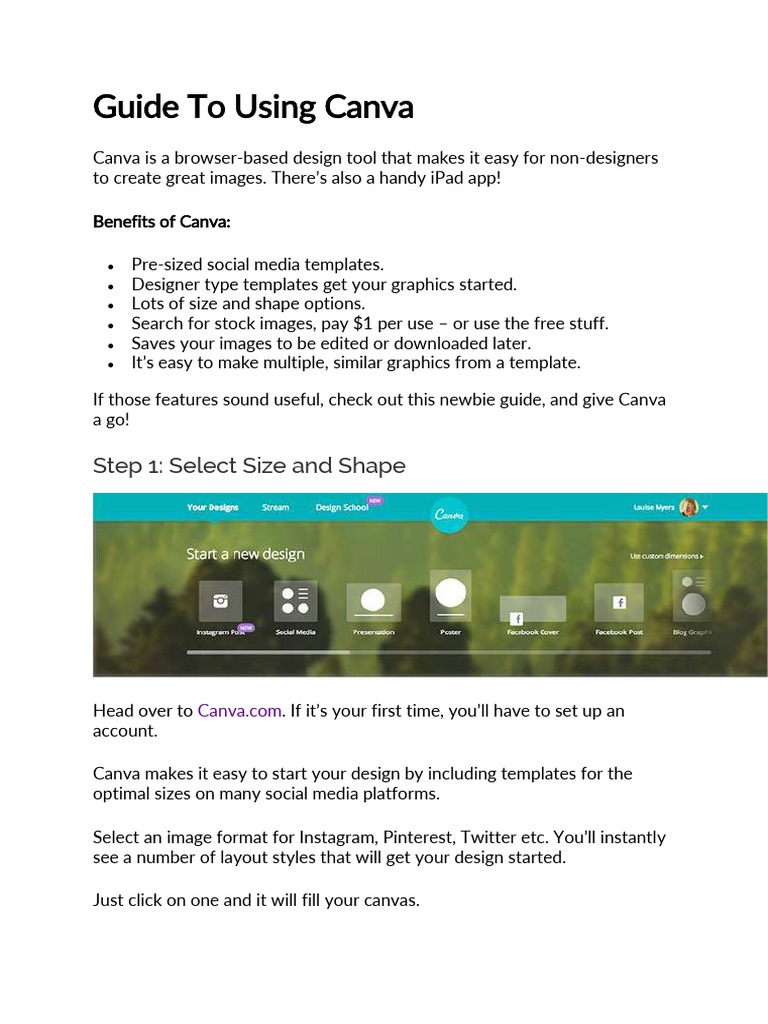 APP Canva | PDF | Cursor (User Interface) | Icon (Computing)