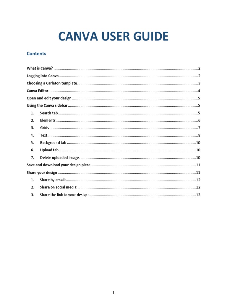 Canva Userguide | PDF | Login | Icon (Computing)