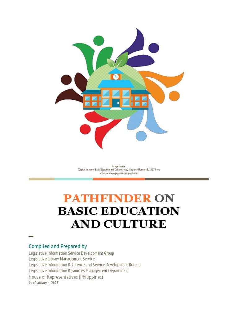 PATHFINDER - Basic Education and Culture - 04012023 | PDF | Schools ...