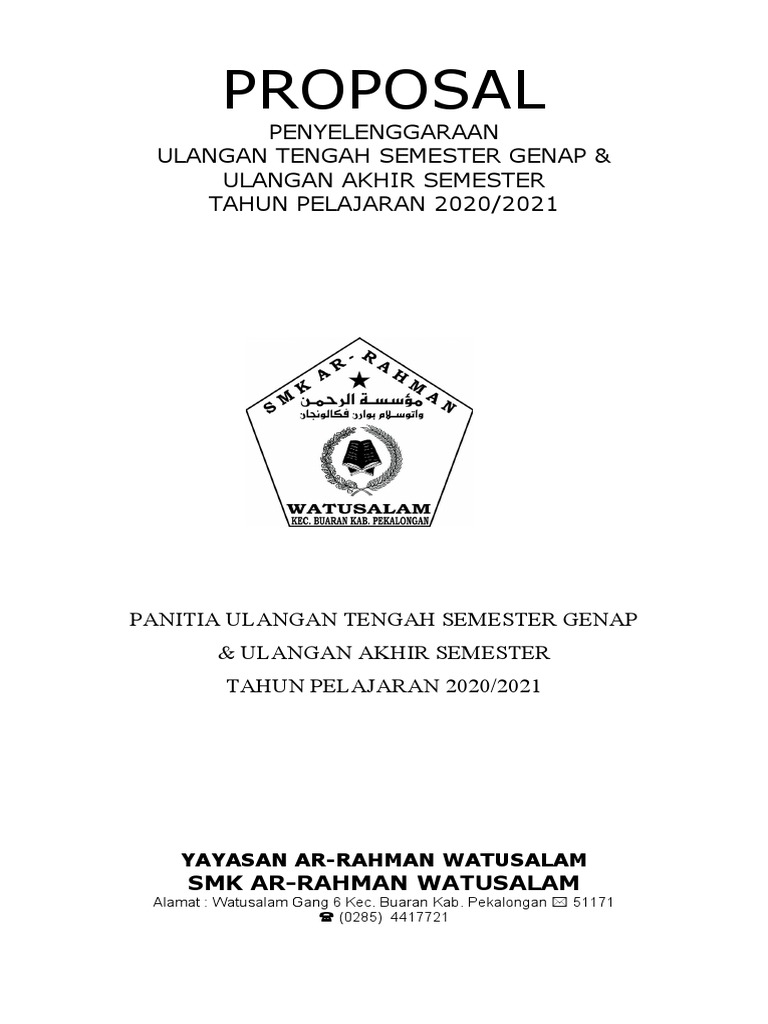 Proposal PPDB 2021 | PDF