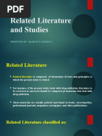 Overview of "FOREIGN RELATED Literature & Local Related Literature ...