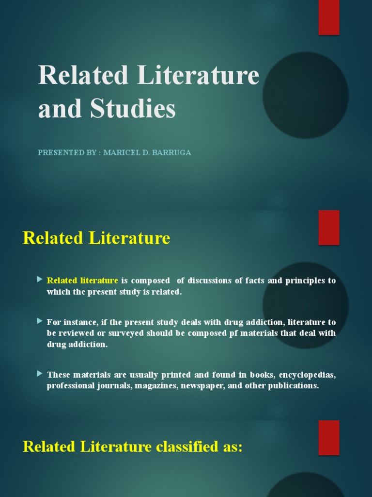 Understanding Related Literature and Studies | PDF