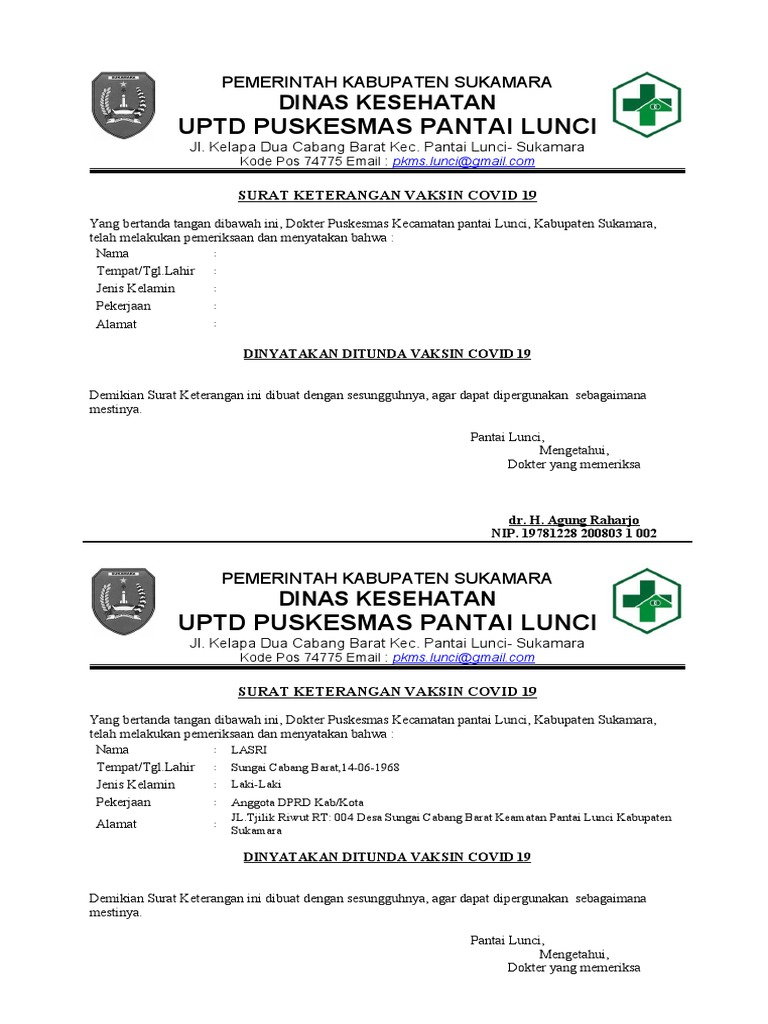 Suket Vaksin Tunda 2019 | PDF