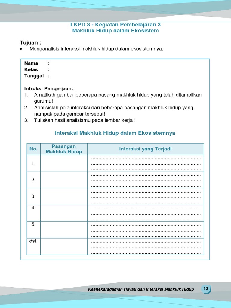 Lkpd Pembelajaran 3 Pdf