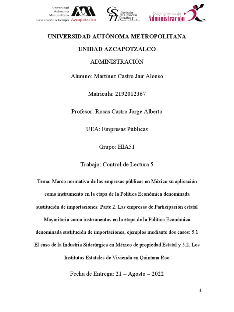 CL5. Martínez Castro | PDF