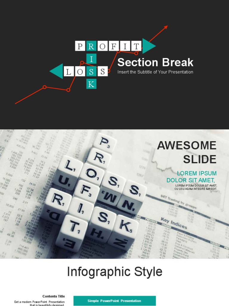 Stock Market PowerPoint Templates | PDF | Microsoft Power Point ...