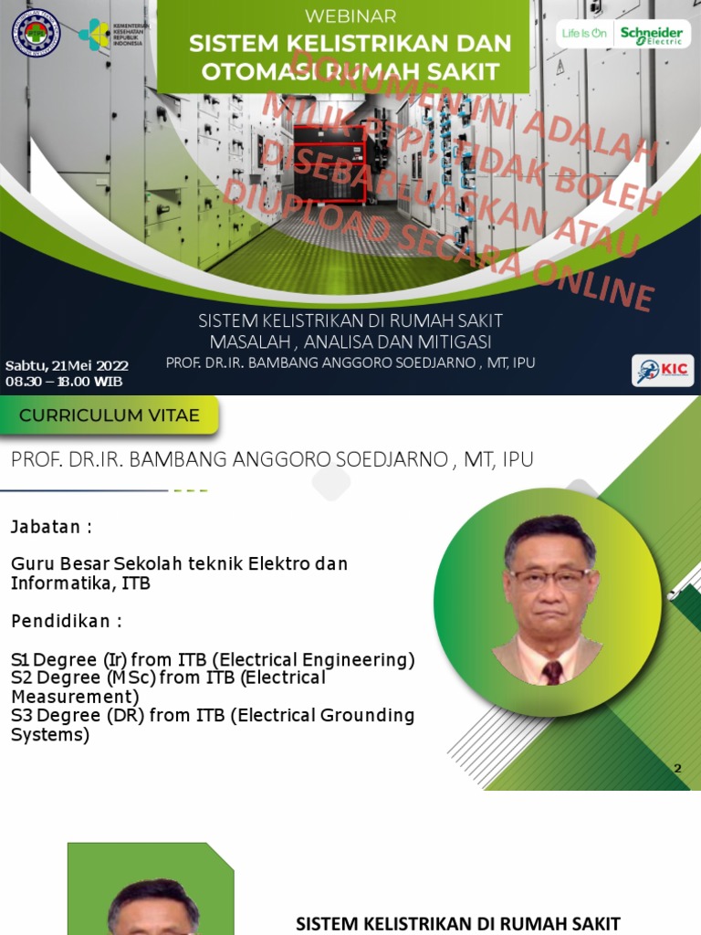 Prof. Dr. Ir. Bambang Anggoro Soedjarno, MT, IPU | PDF