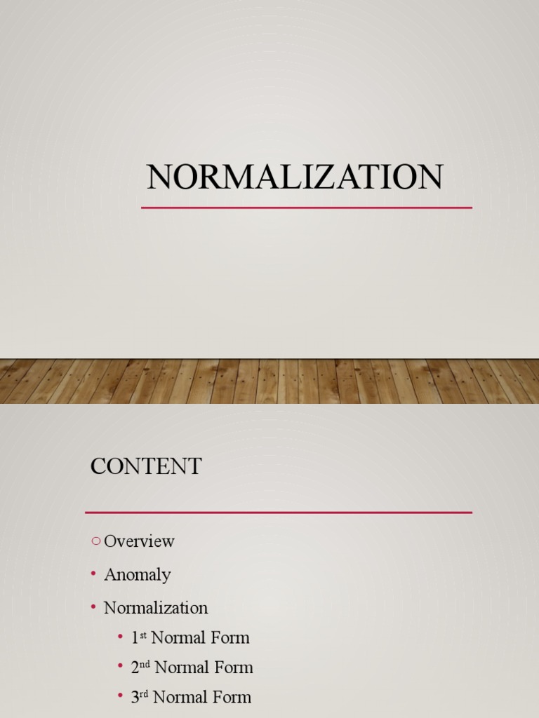 Normalization Pdf Information Management Information Retrieval