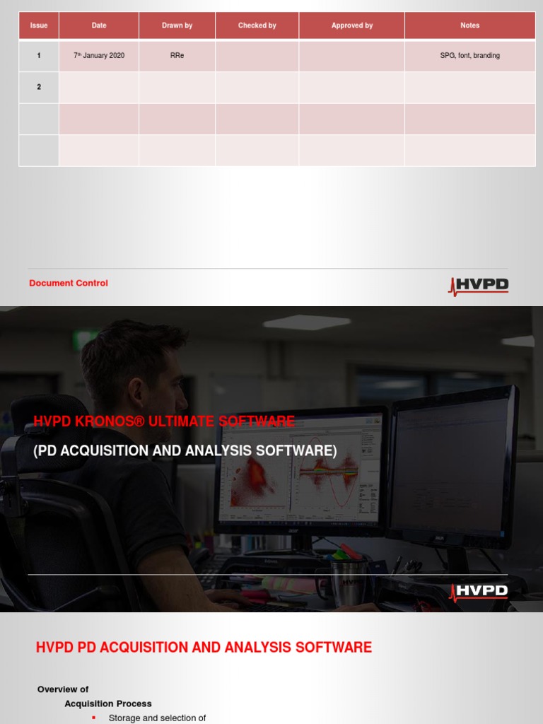 HVPD Kronos Ultimate Software - Branded | PDF | Software | Histogram