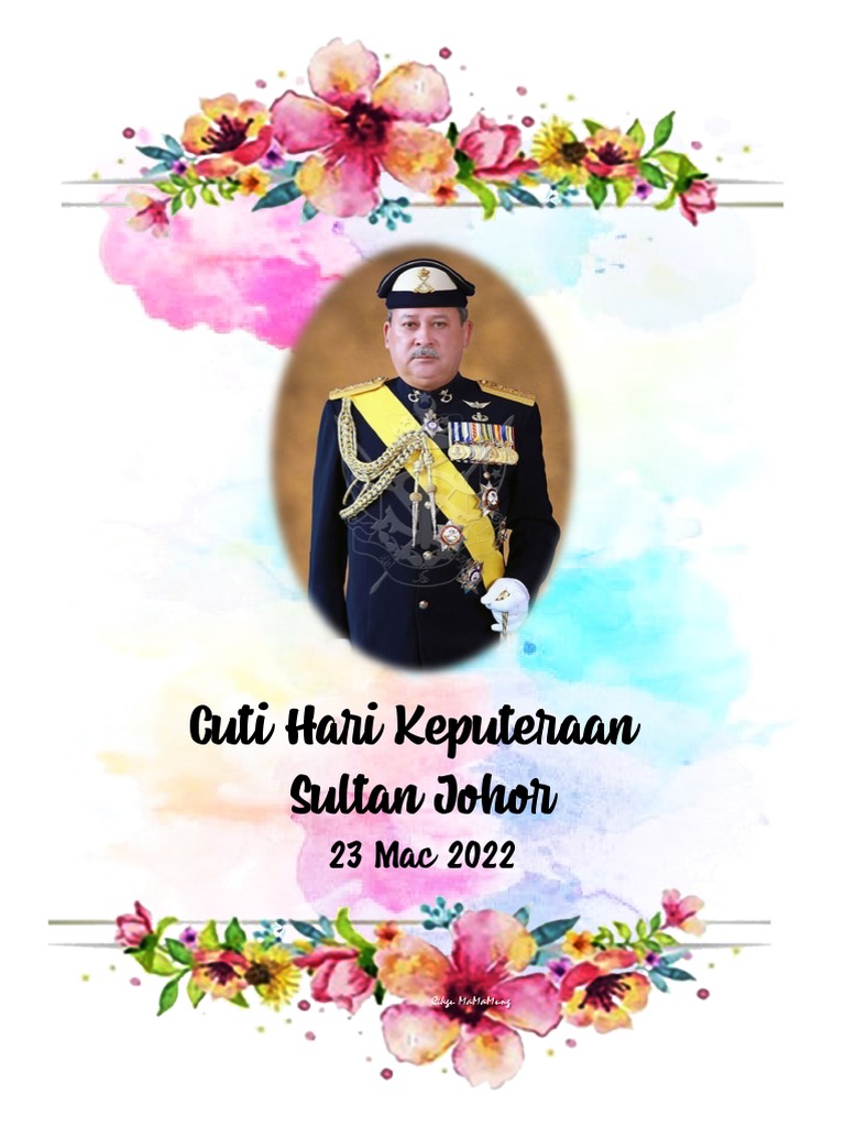 Divider Cuti Floral 2022 | PDF