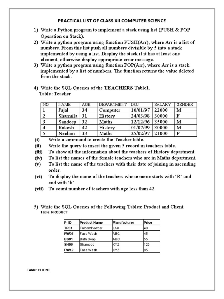 XII CS - Answer | PDF | Software | Software Design