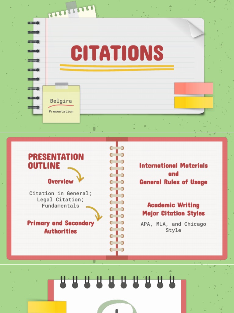 Citation Fundamentals and Styles Guide | PDF | Citation | Justice