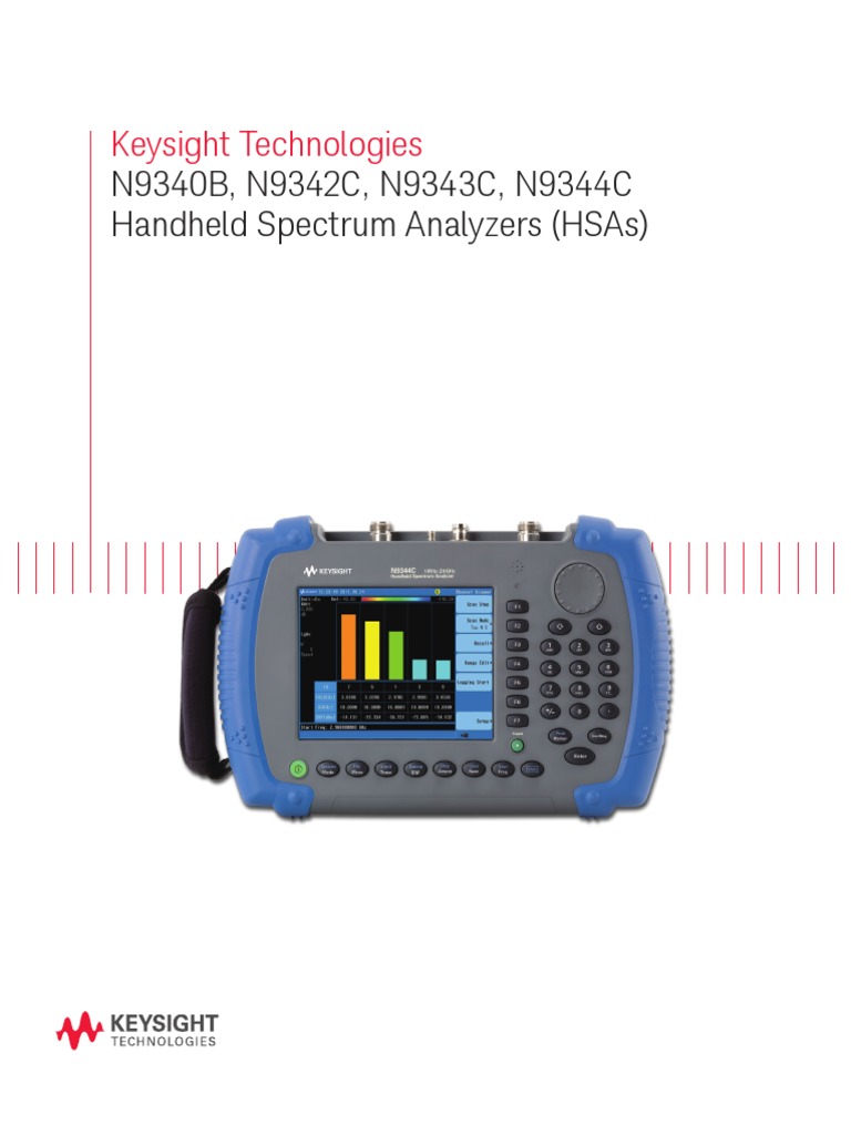 Keysight N9344C Brocure | PDF | Frequency Modulation | Radio