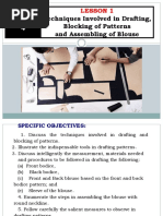 Types of Pattern Drafting and Pattern Symbols | PDF | Seam (Sewing ...
