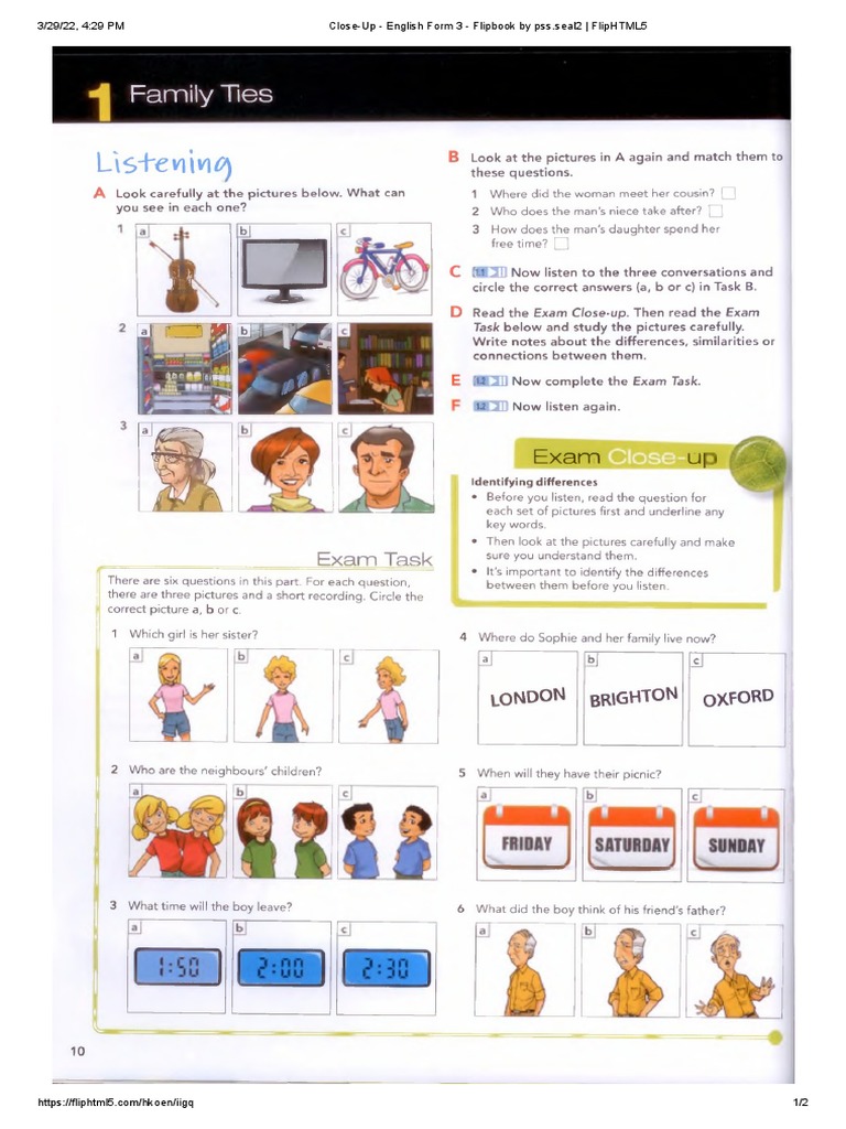 Close-Up - English Form 3 - Flipbook by Pss - Seal2 - FlipHTML5 | PDF
